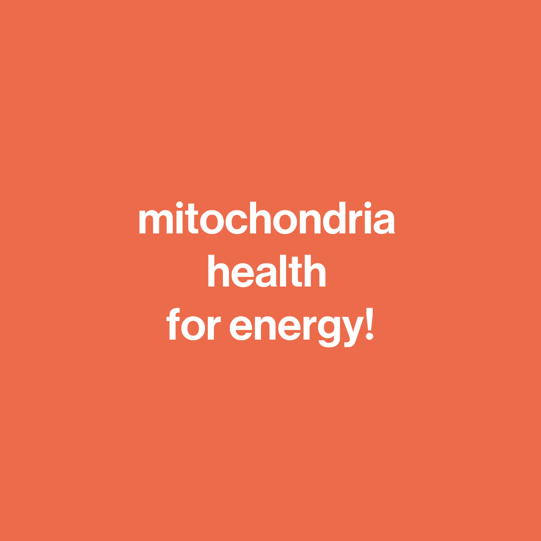 mitochondria: your cellular battery pack! – happy being