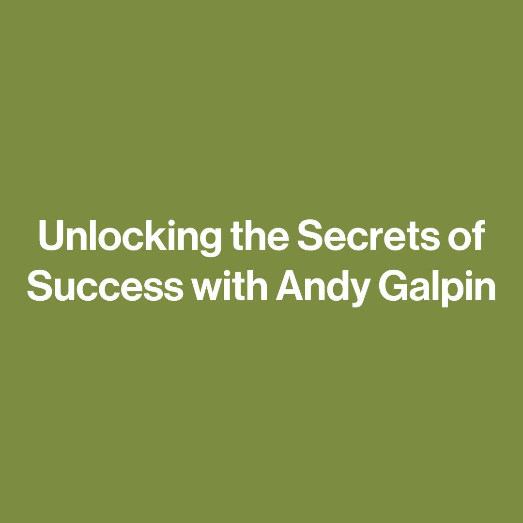 Unlocking the Secrets of Success with Andy Galpin – happy being